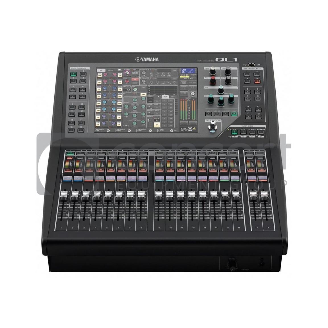 Yamaha QL1 Digital Mixing Console – Concert Gear
